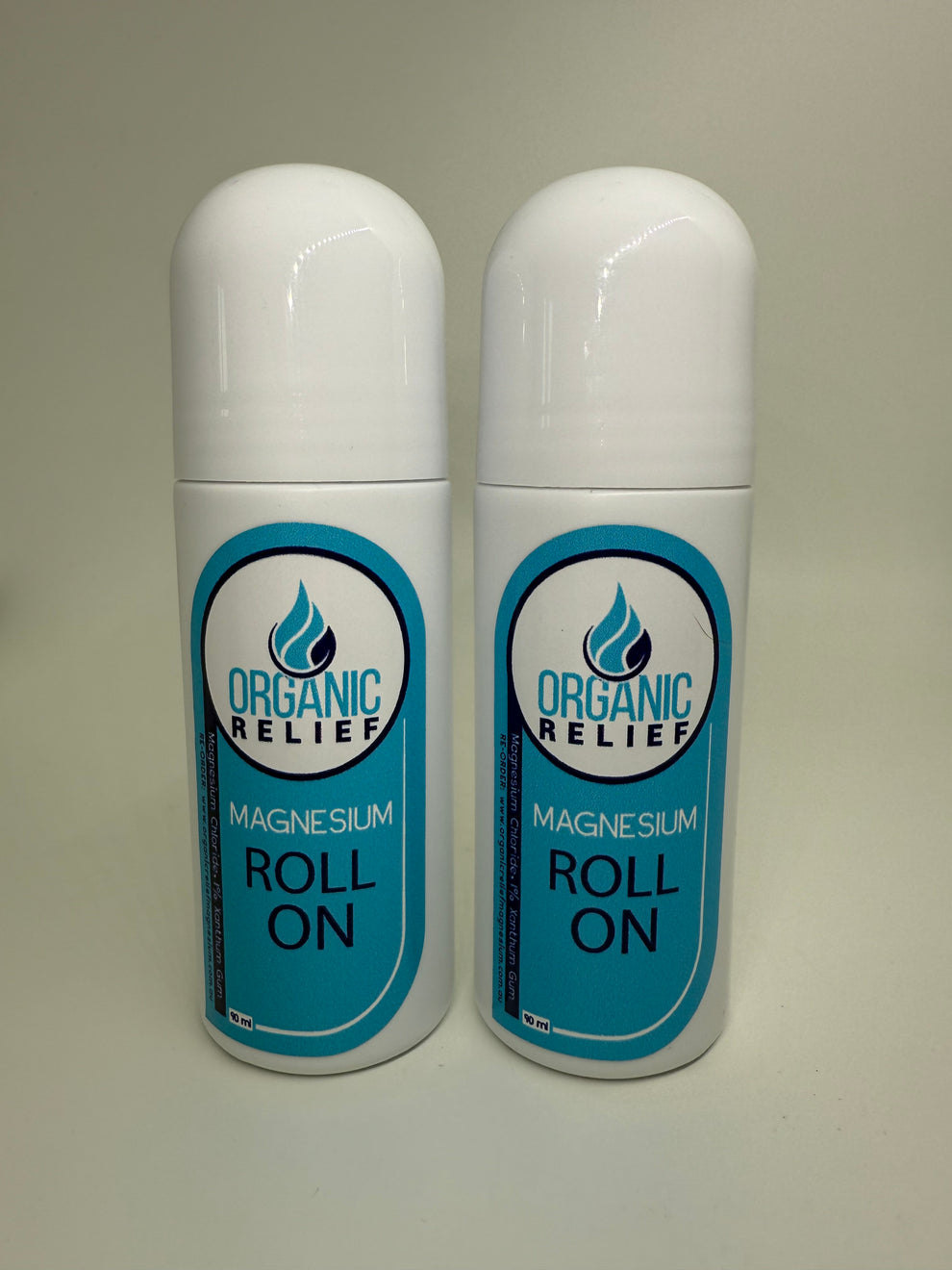 Magnesium Oil Roll On 90ml Qty 2 – Organic Relief Magnesium
